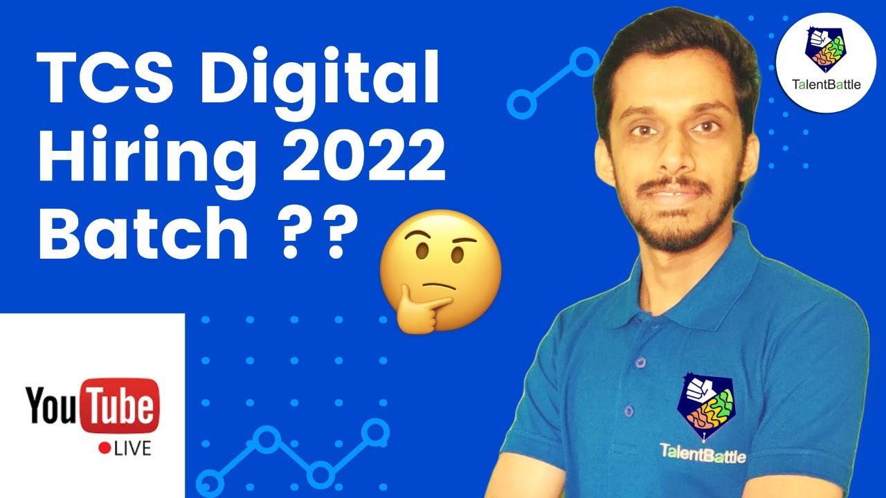 TCS Digital hiring launched for 2022 batch? Detailed information about ...