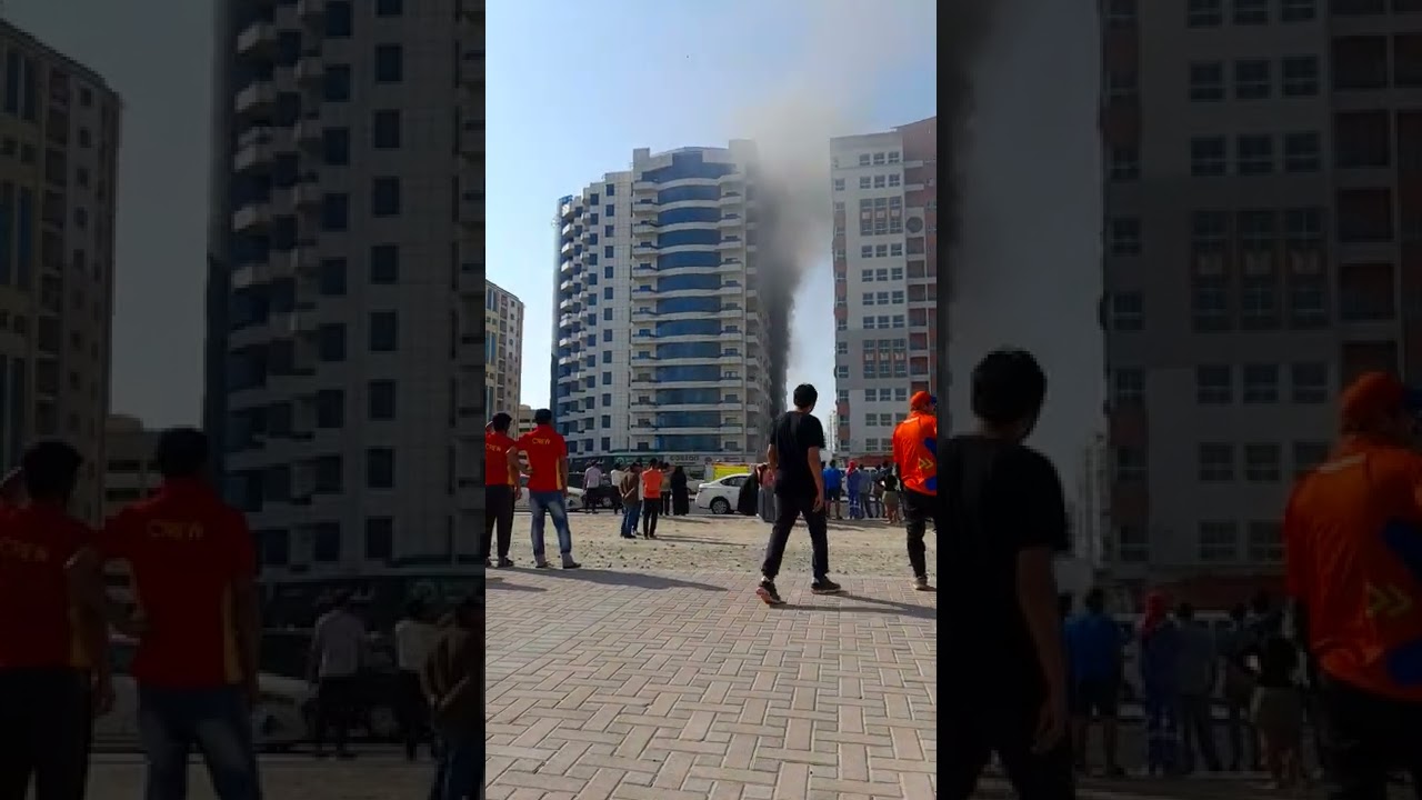 Fire at Al nahda 🔥 📛 - YouTube
