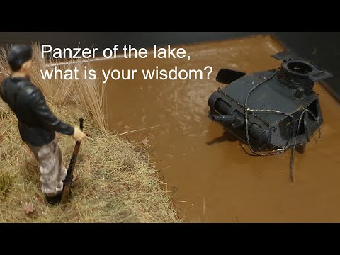 Panzer of the lake, modeling a meme