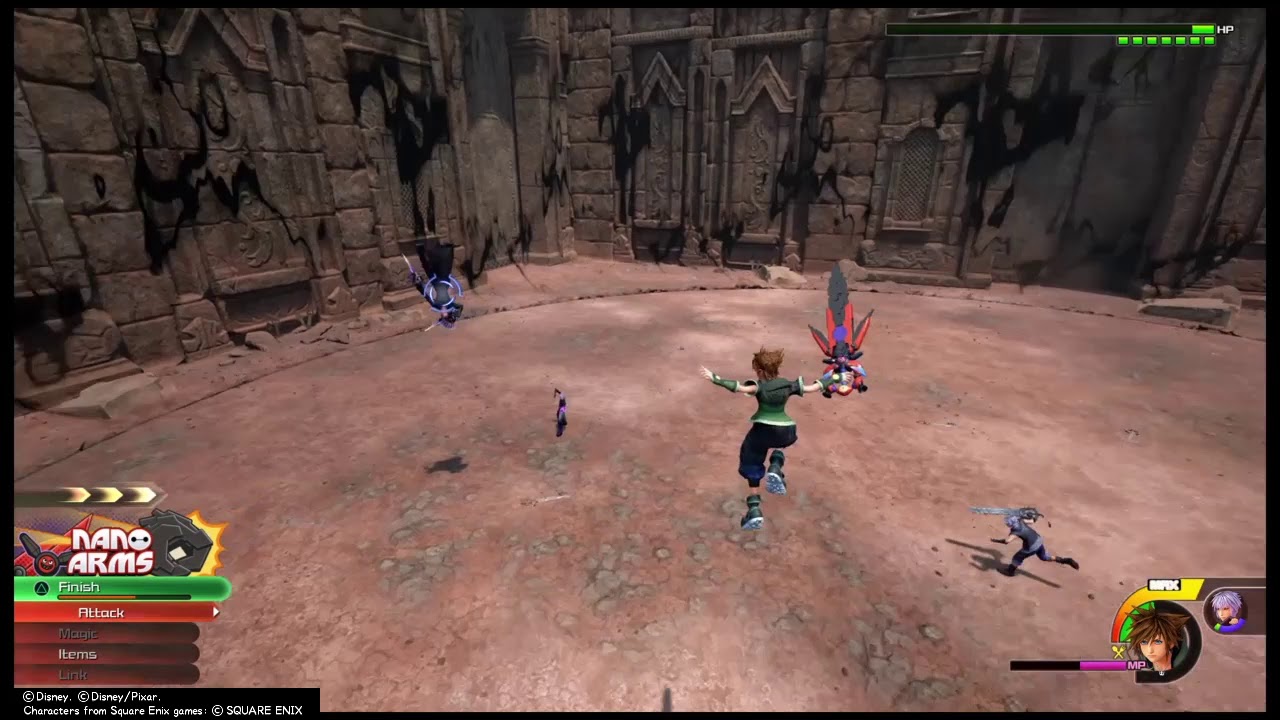 KH3: Use Nano Arms at your own risk - YouTube