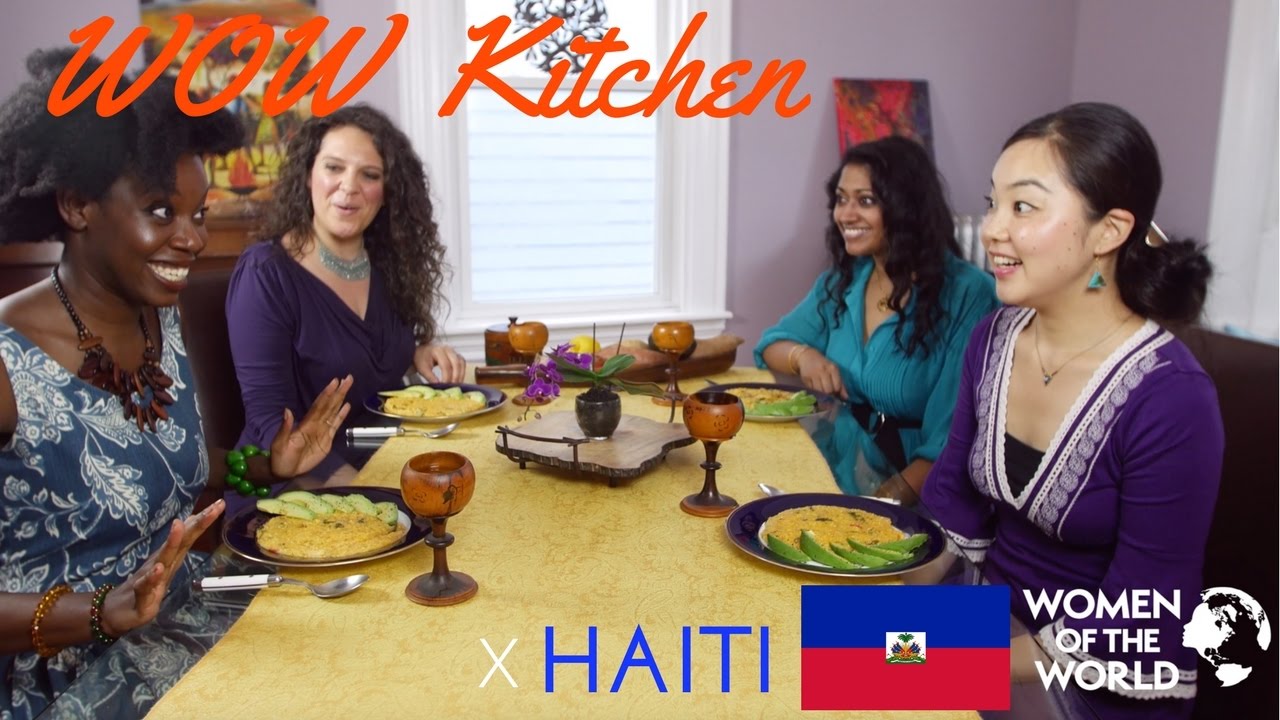 How to make "Mais Moulin Ak Zepina/Zaboka" (Cornmeal & Spinach/Avocado ...