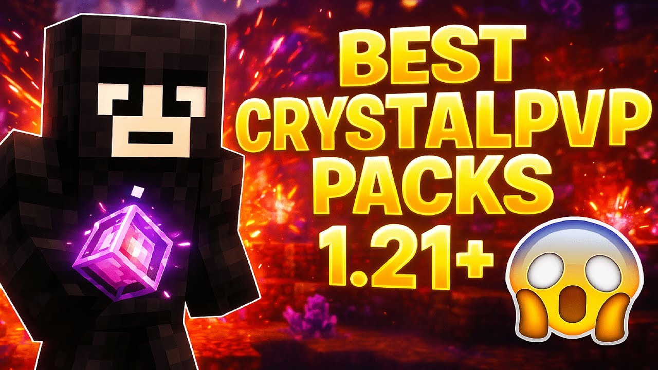 Best Crystal PvP Texture Packs for Minecraft 1.21+ 💎⚔️ #minecraft # ...