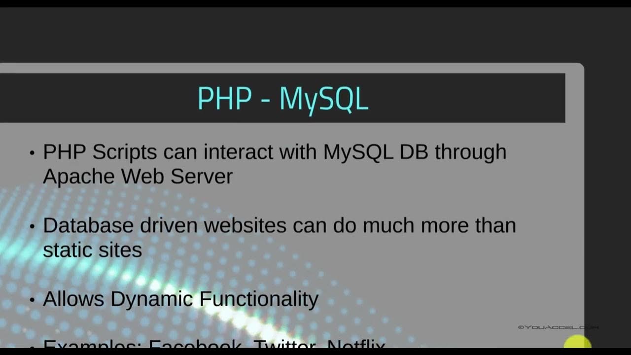 1 Introduction to MySQL Databases - YouTube