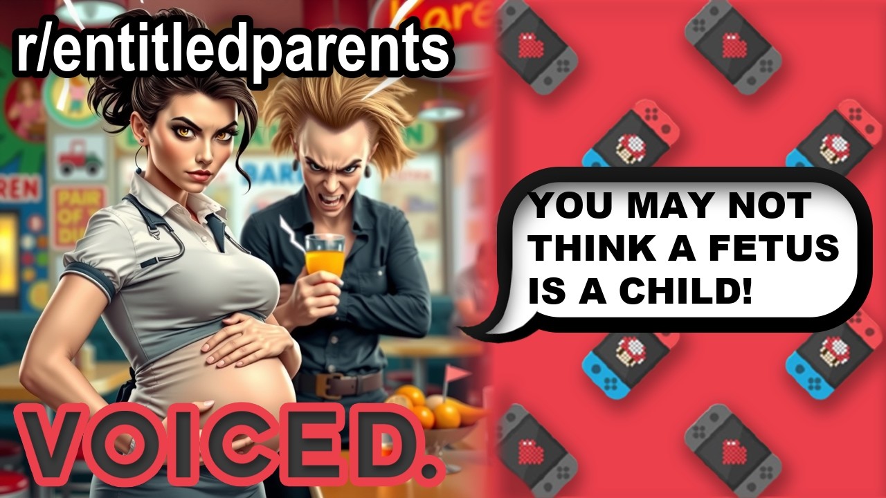 Pregnant waitress vs karen insane showdown unfolds! - YouTube