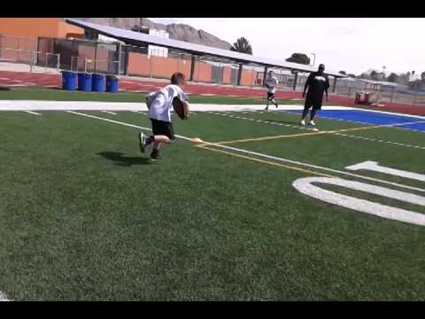 Running Back stumble drill - YouTube