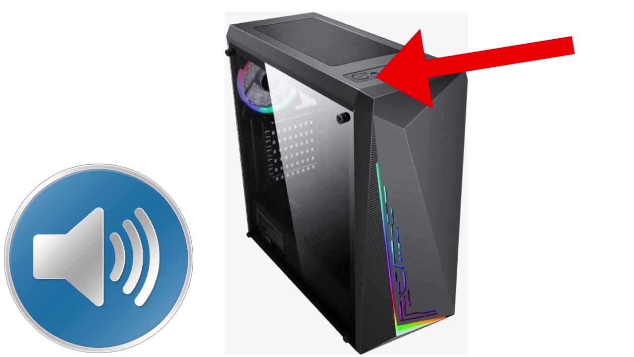 Suara tombol power pada casing pc infinity nebula V.2.0 - YouTube