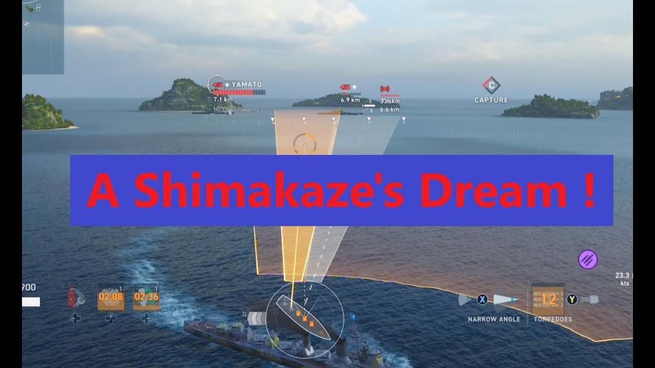 Dream destroyer scenario :) - World of Warships Legends - YouTube