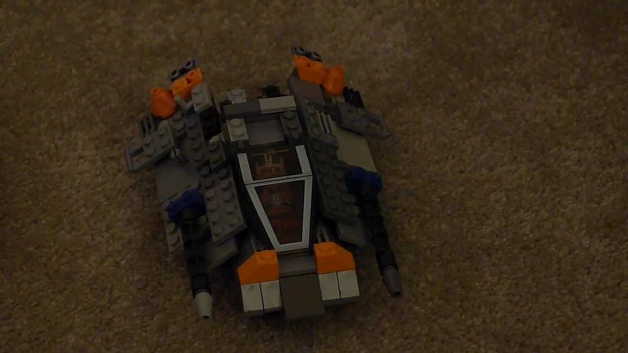 LEGO Star Wars custom snowspeeder moc - YouTube