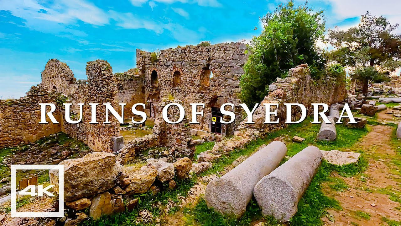 Syedra Antique City, spring walking in Alanya 2023 | 4K HDR - YouTube