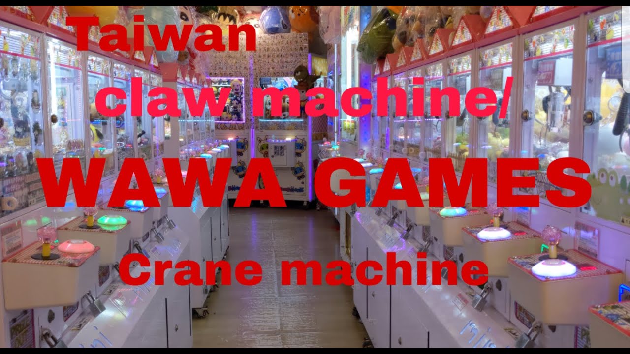 WAWA GAMES |CLAW MACHINE|CRANE MACHINE #TAIWAN |Lorna Monterde - YouTube