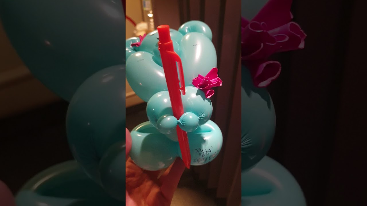 비행기에서 풍선만들기 -3 (magic balloons) - YouTube