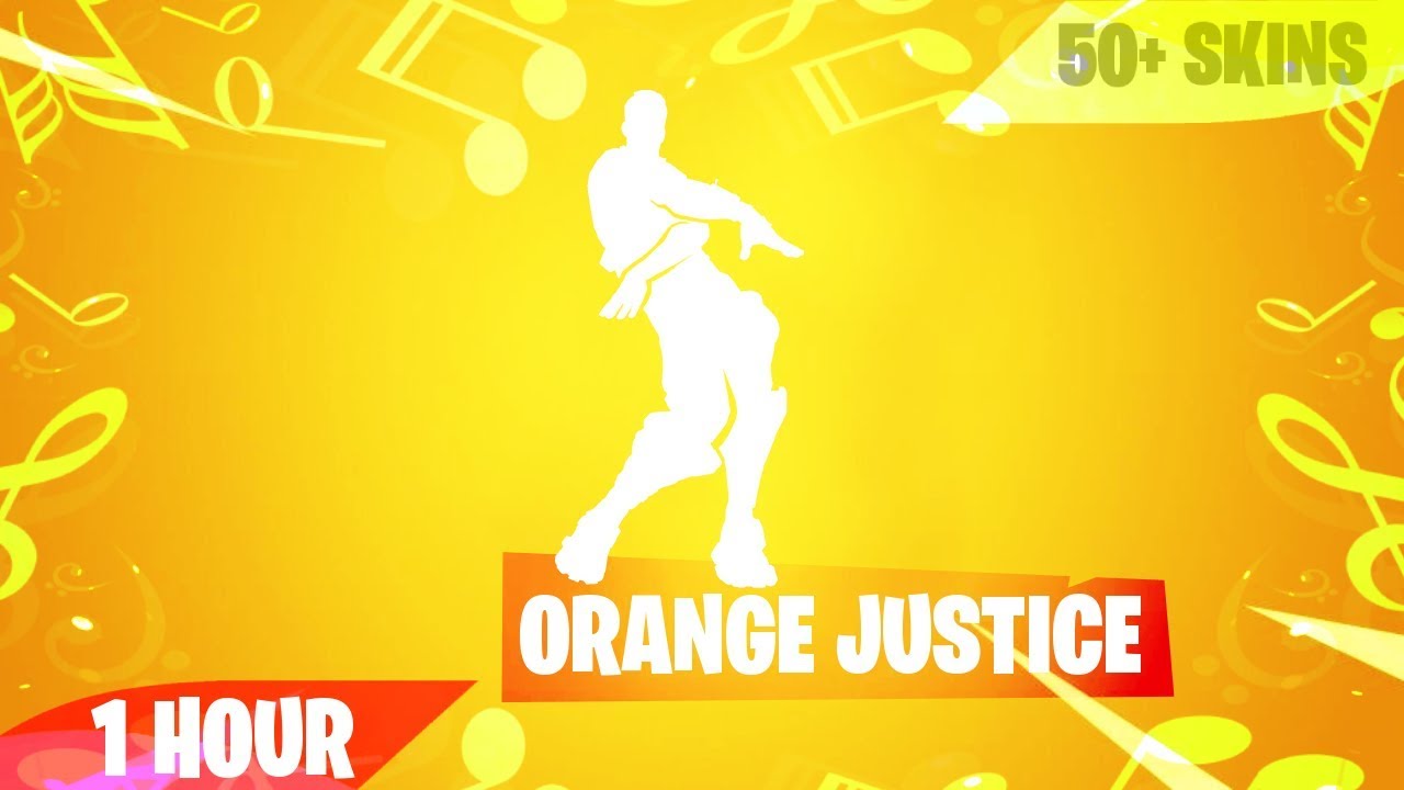 Fortnite ORANGE JUSTICE Emote (1 Hour) (Music Download Included) - YouTube