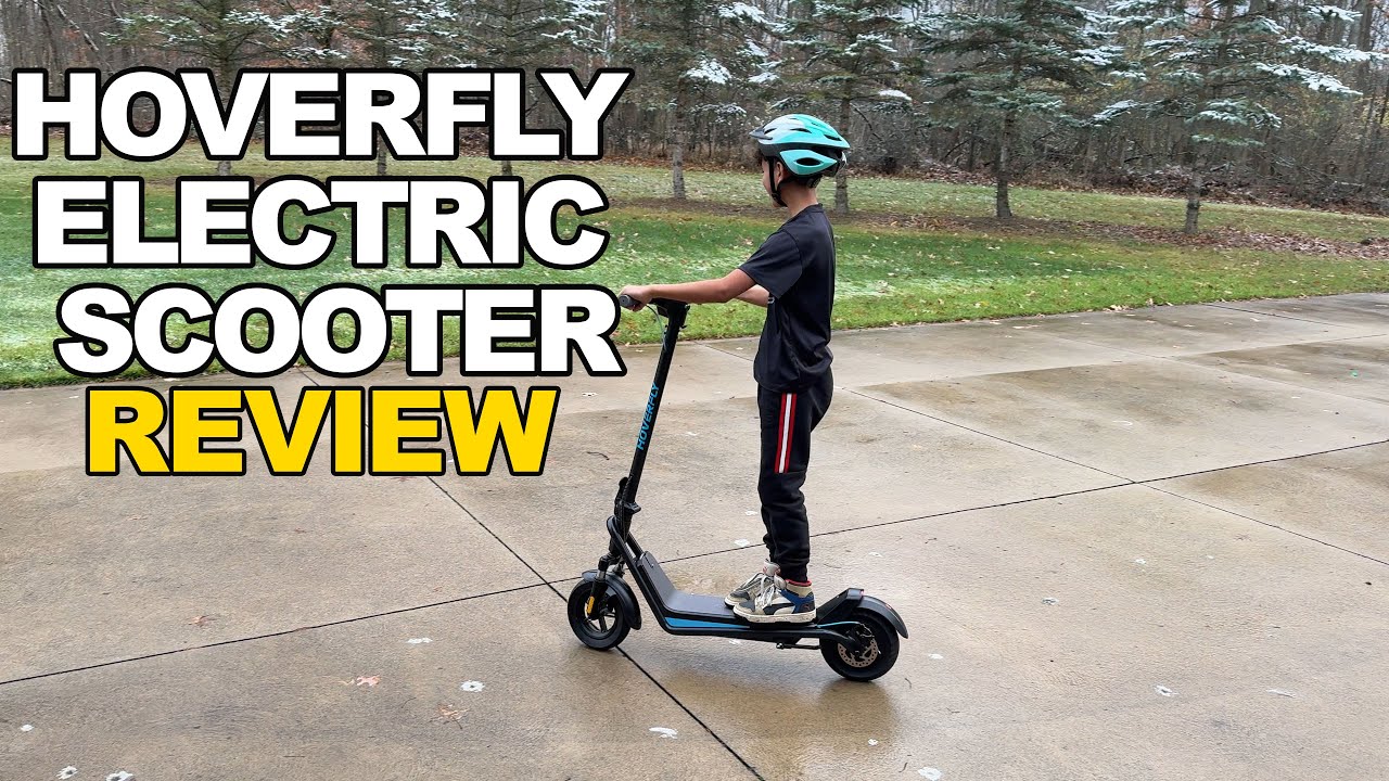 🛴 Fast and Fun Rides with Hoverfly Electric Scooter! ⚡ - YouTube