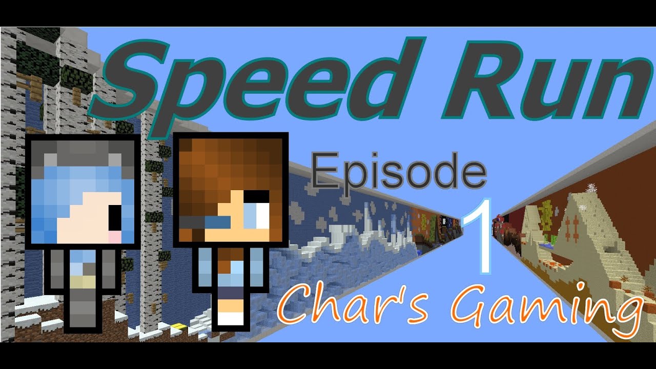 Minecraft - Speed Run - Episode 1 - YouTube
