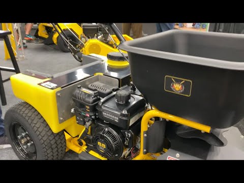 NEW Stinger spreader/Sprayer - YouTube