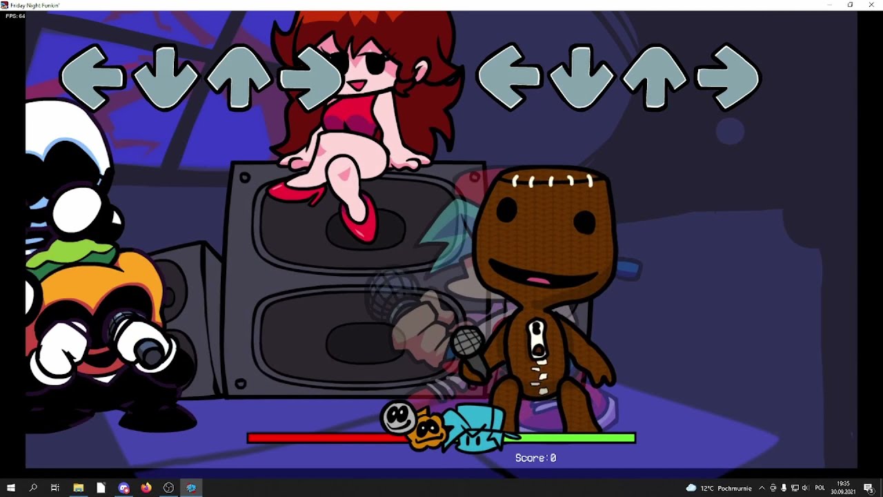 Sackboy skin mod leak thing (Fnf) - YouTube