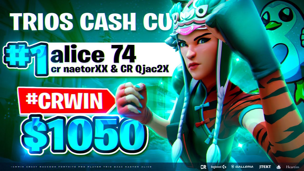 1st in Trio Cash Cup - YouTube