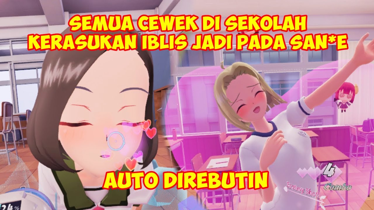 Game ini isinya cuma D3SAHAN doang || Gal*Gun 2 VR - YouTube