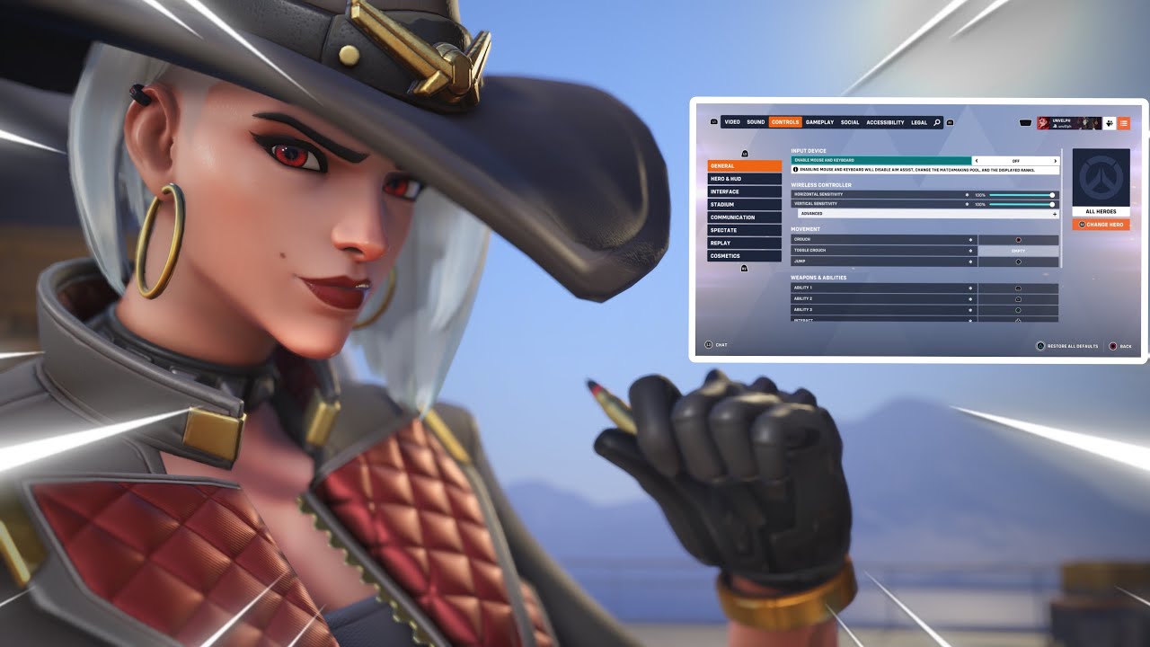 The BEST console aim settings in Overwatch 2 - YouTube
