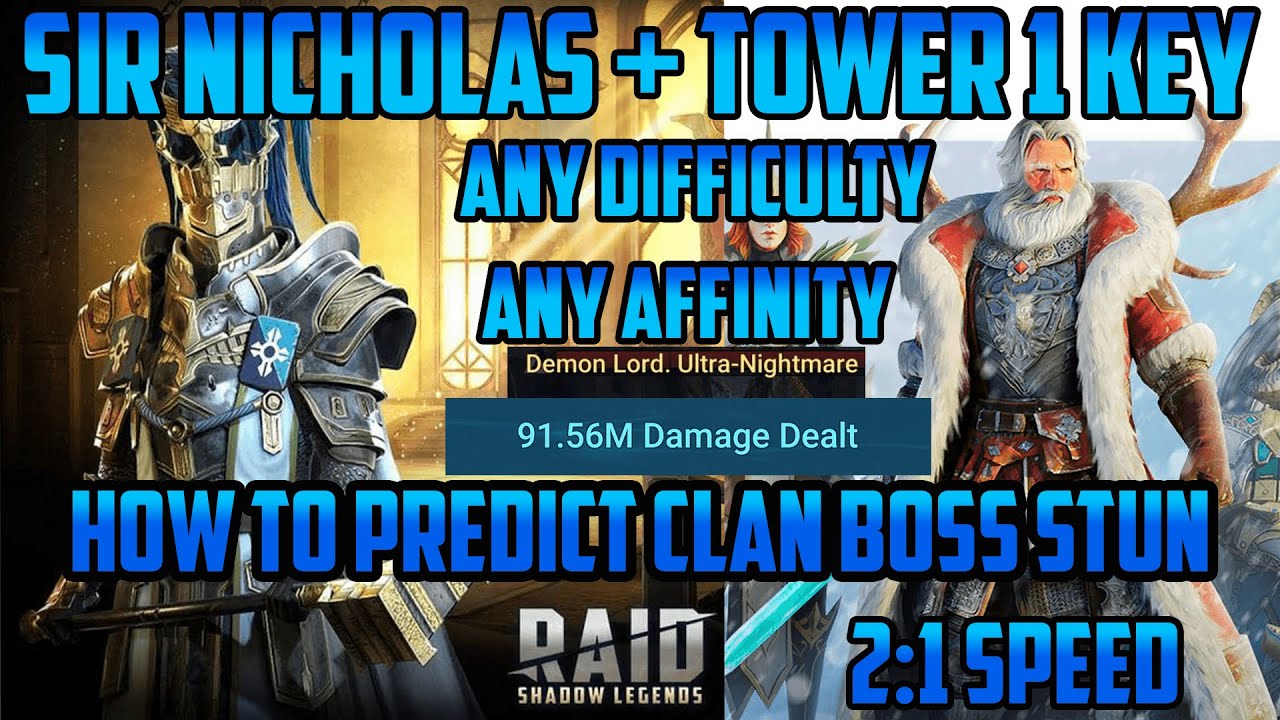Sir Nicholas+Tower Unkillable 1 Key Any Affinity/Difficulty I Raid ...