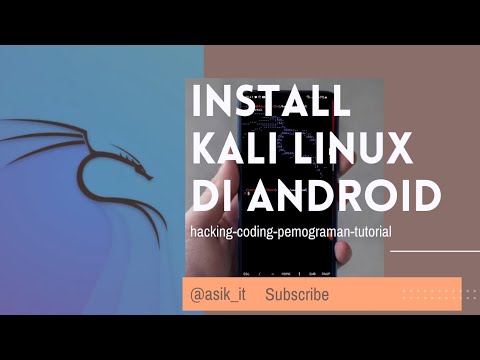 Install Kali linux di Android mudah Tanpa root #kalilinuxtutorial #kali #hacker #android - YouTube