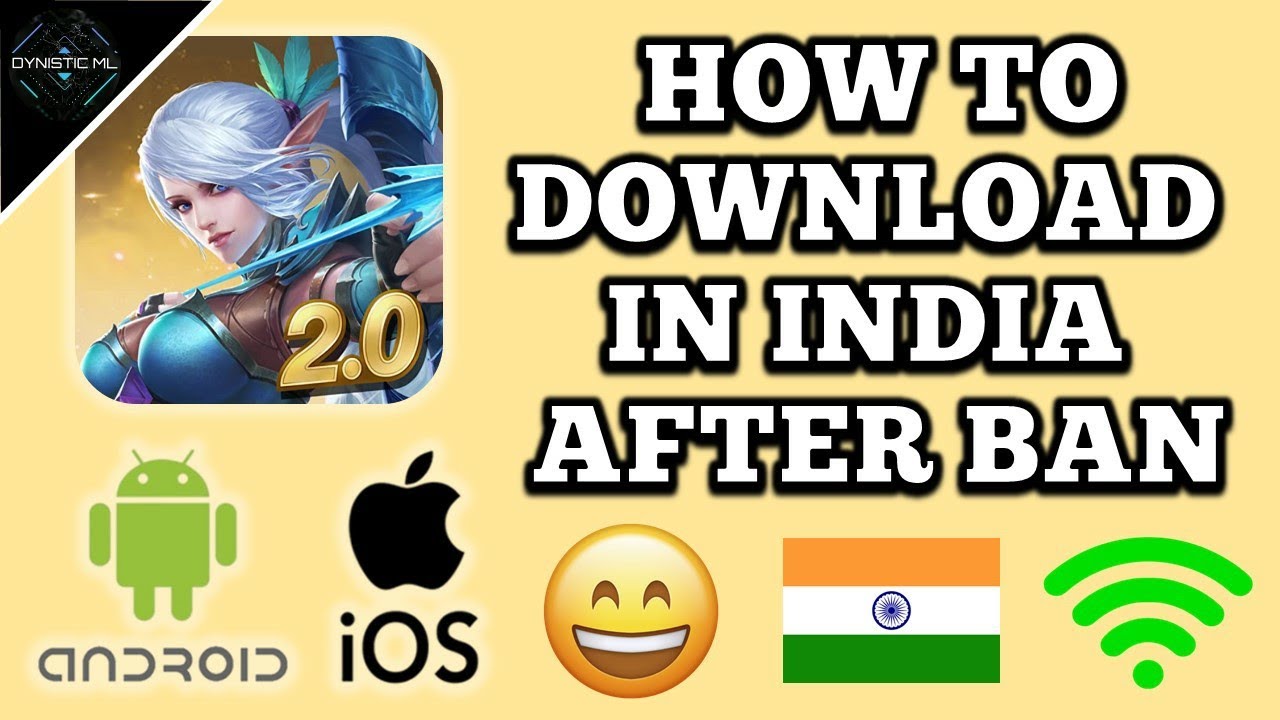 HOW TO DOWNLOAD MOBILE LEGENDS AFTER BAN IN INDIA | UNBAN MOBILE ...