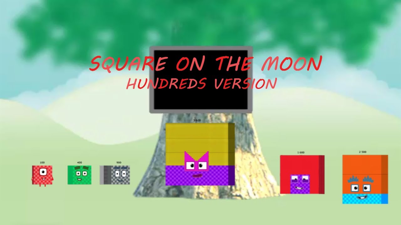 Square on the moon (Hundreds version) - YouTube