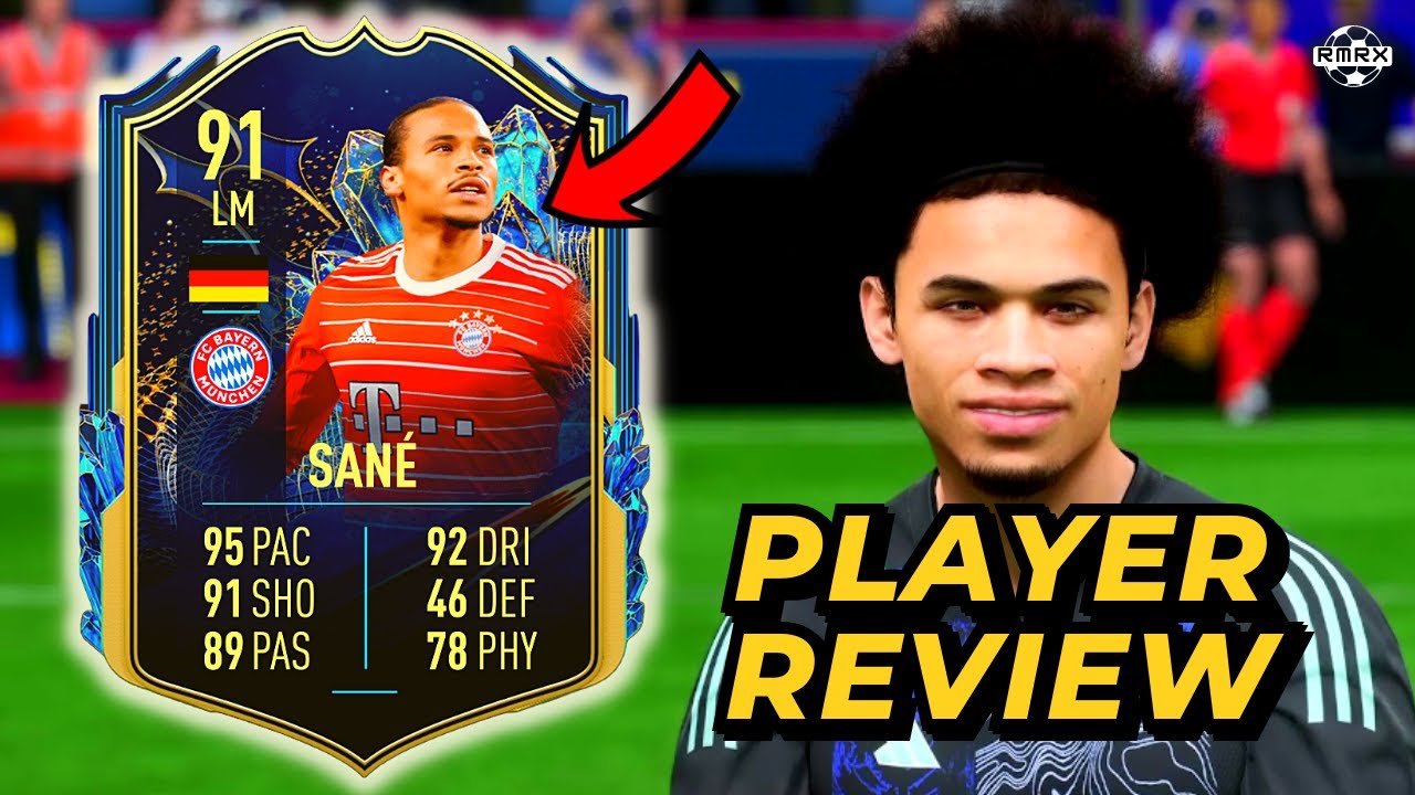 91 TOTS Leroy Sane is RAPID! FIFA 23 Ultimate Team - YouTube