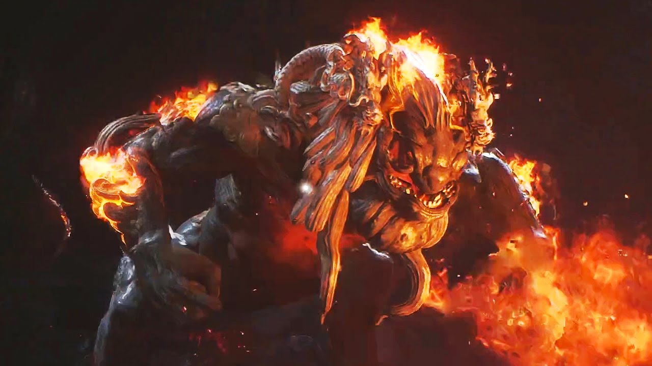 Black Myth Wukong - Secret Boss Fight (Bishui Golden-Eyed Beast) 4K ...