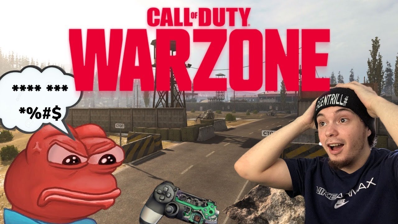 call of duty warzone except my teammates rage - YouTube