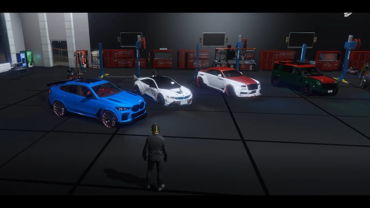 Collection of a few of ours custom cars ready for FiveM / Gta V - YouTube