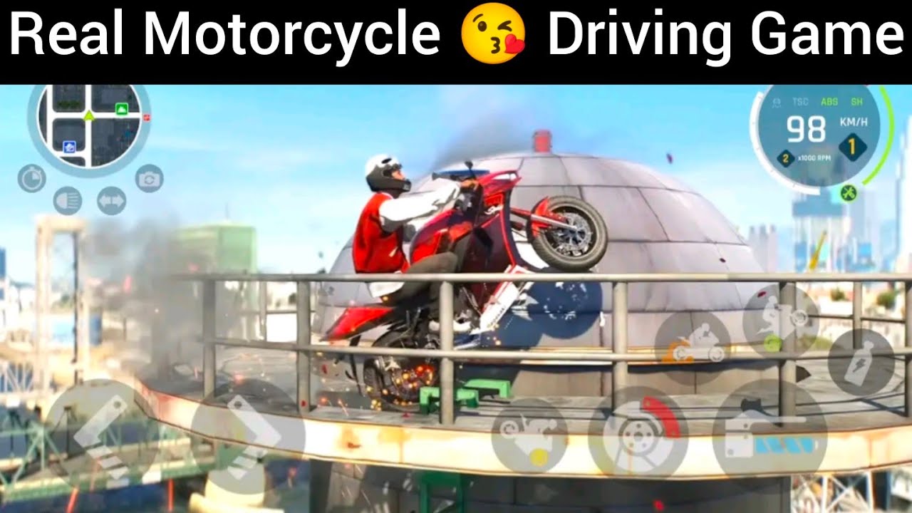 Real Motorcycle Driving 3D Game - New Bike In The 3D Game - Real ...