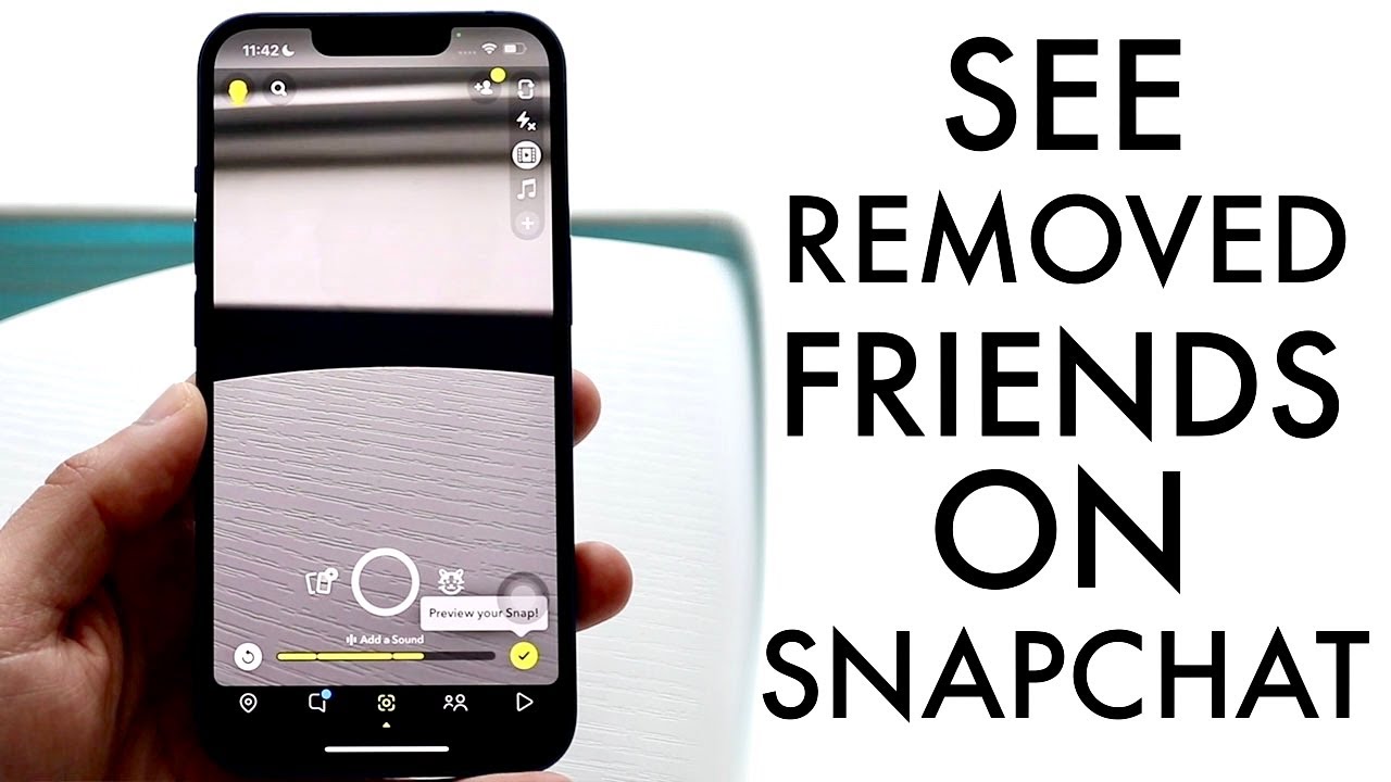 How To See Removed Friends On Snapchat! (2022) - YouTube