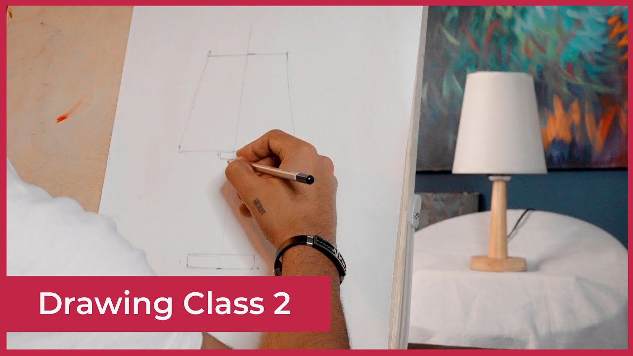Drawing Class 2 : Sight size drawing method - YouTube