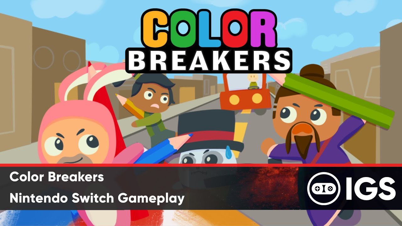 Color Breakers | Nintendo Switch Gameplay - YouTube