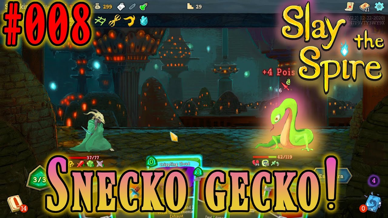 Snecko Gecko! - Slay the Spire #008 LP HD 2021 - YouTube