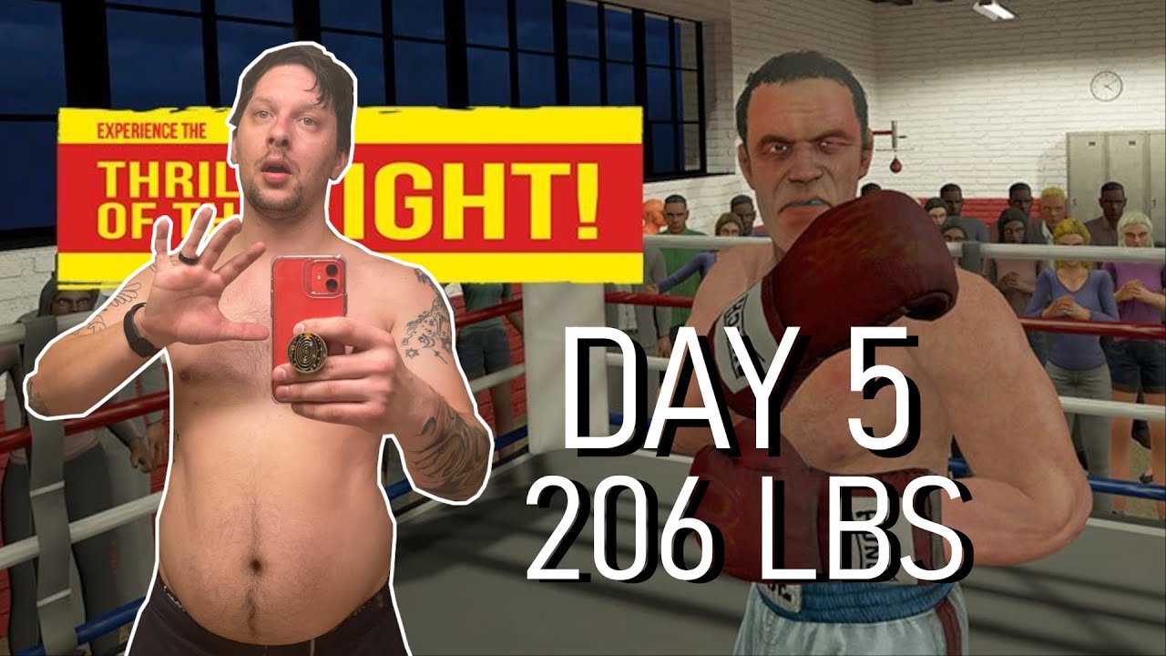 Lose weight while gaming Thrill of the Fight - YouTube