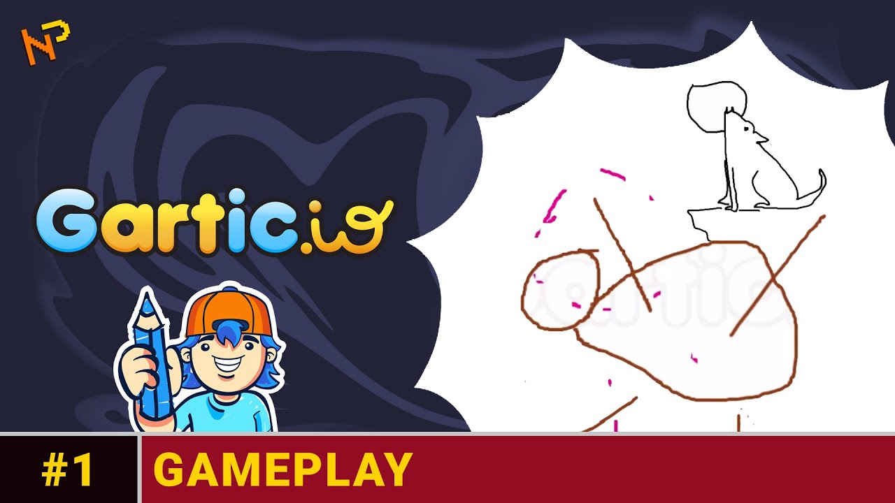 Gartic.io Indonesia #1 - Main Pertama Kali Bareng Temen - YouTube