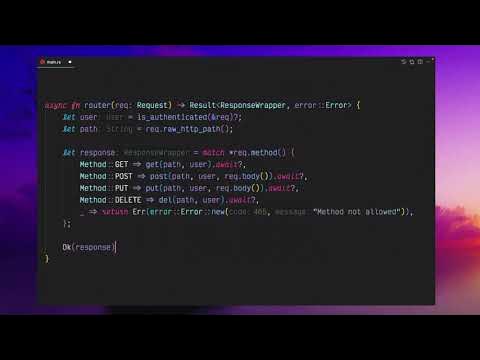 Building AWS Lambda function using Rust - YouTube