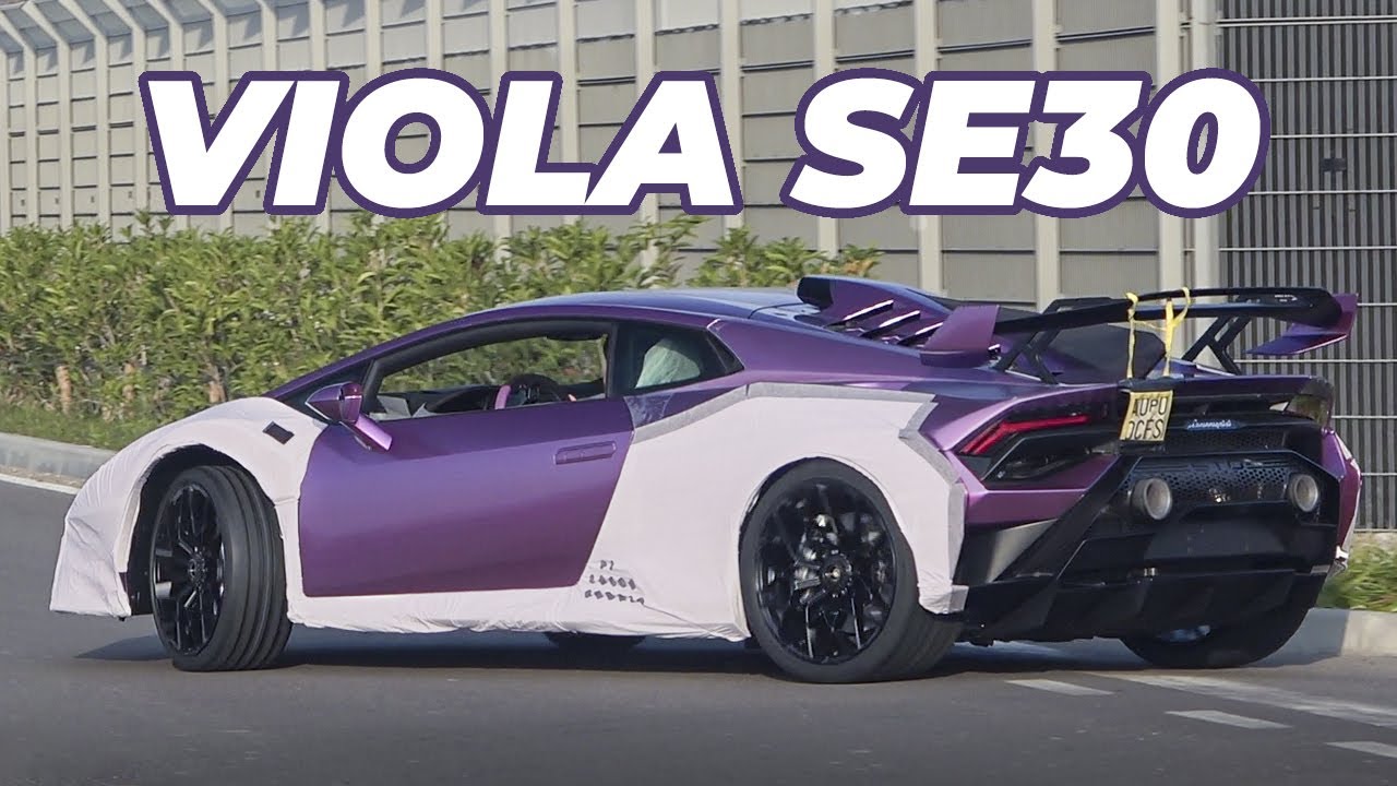 VIOLA SE30 Lamborghini Huracan STO | The Most Beutiful STO Ever? - YouTube