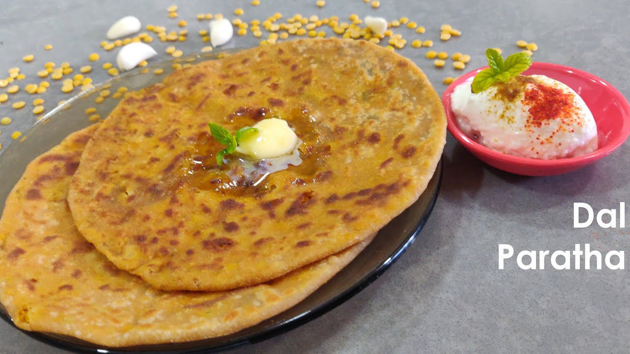 Dal Paratha | Toor Dal Paratha | Stuffed Dal Paratha | Leftover Dal ...