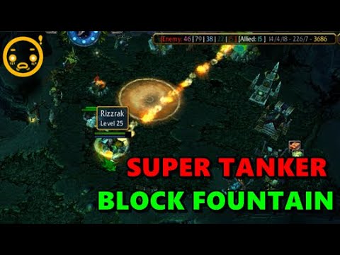 Dota 1 Herói: Rizzrak - Goblin Shredder - SUPER TANKER BLOCK FOUNTAIN ...