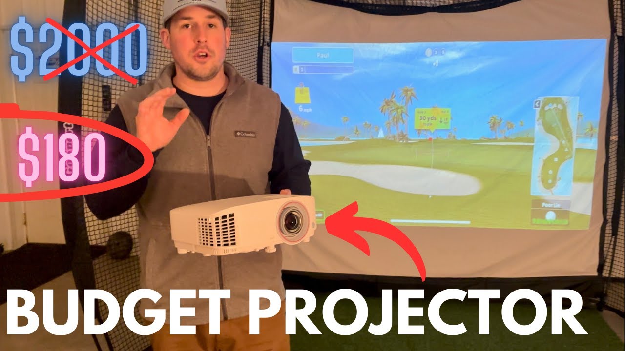 How to Use a Budget Golf Projector – Rapsodo MLM & Garmin R10 - YouTube