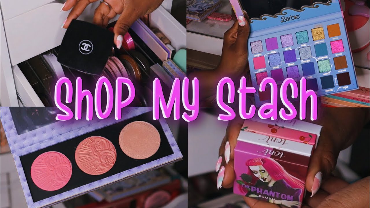 Shop My Stash / Shop My Makeup Collection - YouTube
