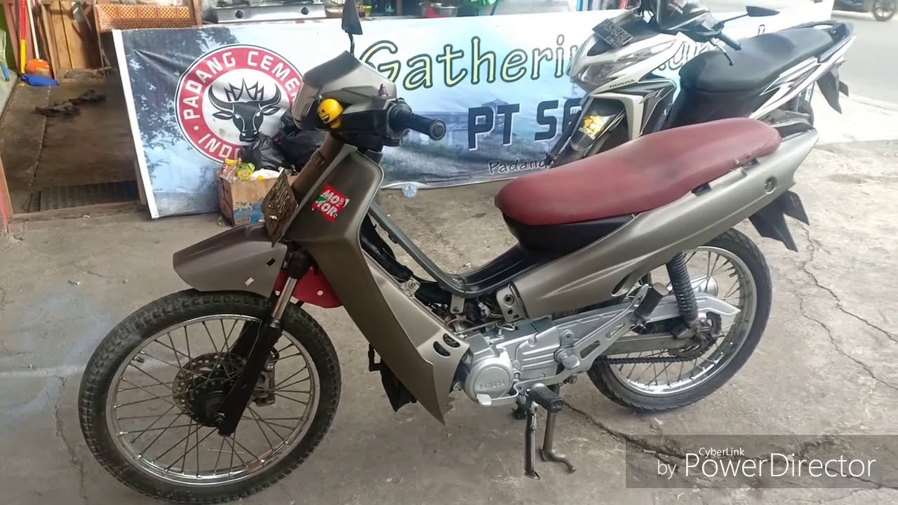 Yamaha Sigma Cat Ditton Premium Titanium Grey Dengan Clear Semi Doff ...