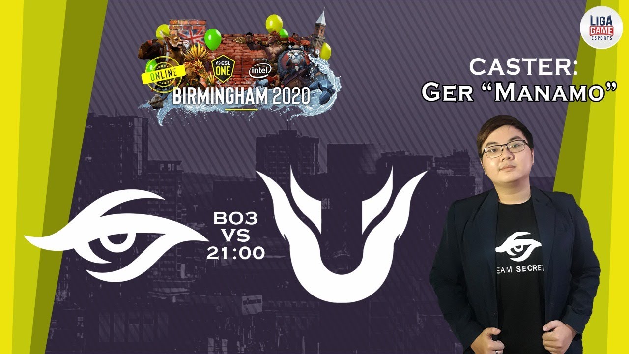 SECRET vs UNIQUE (BO3) | ESL One Birmingham 2020 - Online: Europe & CIS ...