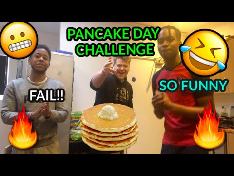 PANCAKE DAY COOKING CHALLENGE! | FAIL? WHAT HAPPENED??? - YouTube