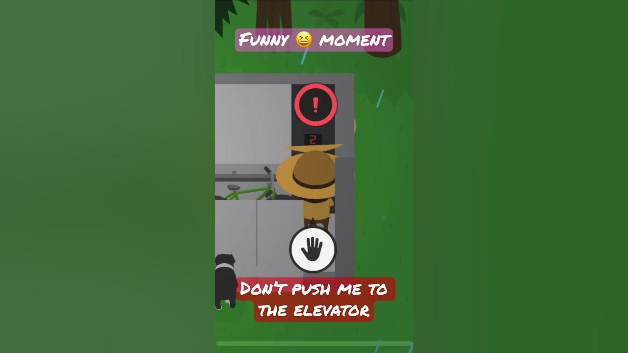 Sneaky Sasquatch - funny moment | don’t push me to the elevator # ...