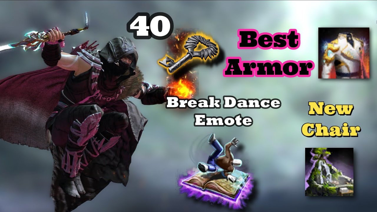 Break Dance Emote And 40 Black Lion Keys - YouTube