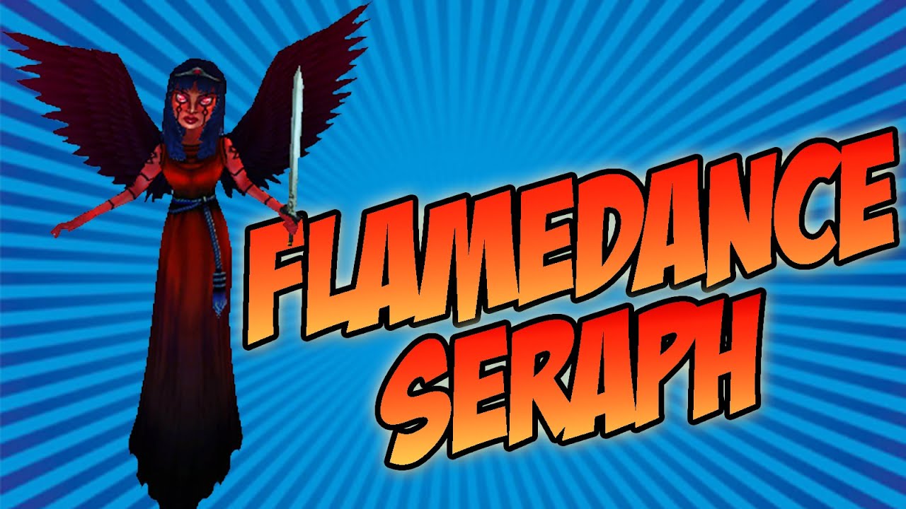 Wizard101: Flamedance Seraph Pet Showcase - YouTube